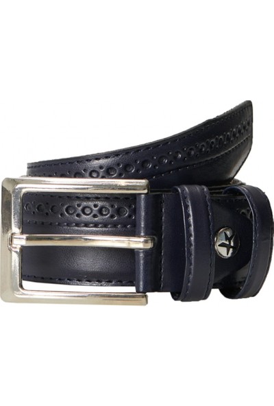 ALTINYILDIZ CLASSICS Klasik Desenli Takım Elbise Kemeri ALTINYILDIZ CLASSICS Klasik Desenli Takım Elbise Kemeri