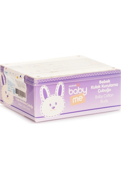 Baby Me Bebek Kulak Kurulama Çubuğu 60 Adet