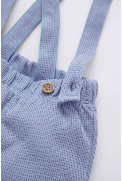 DeFacto Erkek Bebek Regular Fit Esnek Bel Waffle Şort Y8717A222SM DeFacto Erkek Bebek Regular Fit Esnek Bel Waffle Şort Y8717A222SM