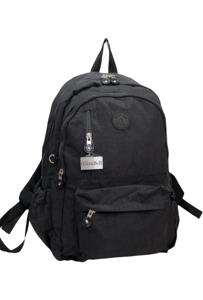 Siyah Okul Çantası ve Günlük Sırt Çanta Ebat 42CM32CM