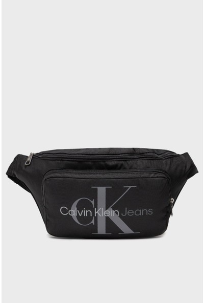 Calvin Klein Logolu Fermuarlı Bel Çantası Erkek Bel Çantası K50K509355 Bds Calvin Klein Logolu Fermuarlı Bel Çantası Erkek Bel Çantası K50K509355 Bds