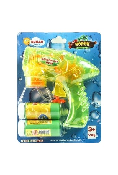 Duman Oyuncak Köpük Balon Tabancası Işıklı Duman Oyuncak Köpük Balon Tabancası Işıklı