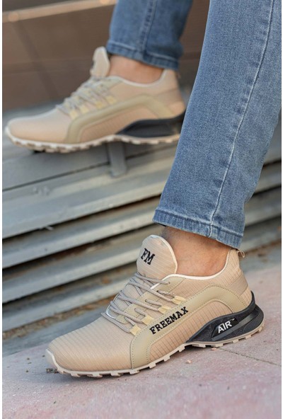 Freemax Unisex Anatomik Hafif Esnek Rahat Yazlık Spor Sneaker Ayakkabı PST.025 Çöl Kum Siyah Freemax Unisex Anatomik Hafif Esnek Rahat Yazlık Spor Sneaker Ayakkabı PST.025 Çöl Kum Siyah