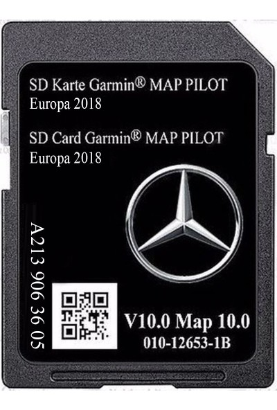 Garmin Map Pilot Sd Card Türkiye ve Avrupa Haritası 2018