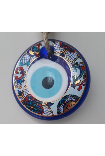 Dekoratif Nazarlık Ipli Nazar Boncuğu 19 x 5 cm Dekoratif Nazarlık Ipli Nazar Boncuğu 19 x 5 cm