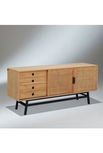 Ahşap Gemisi Hazeranlı Tv Konsolu