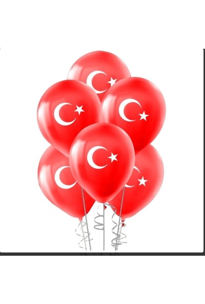 Dolunay Store 100 Adet Ayyıldız Temalı Balon 12''