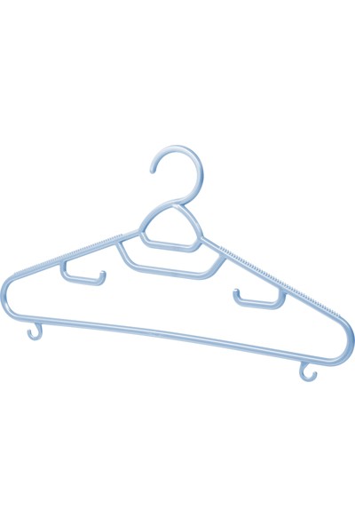(6'lı Paket) Elbise Askısı 37 cm Kıyafet Askısı