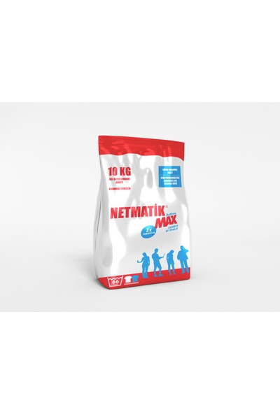 Netmatik Aktive Fresh 10 kg Ekonomik Aile Boy Toz Deterjan - Beyazlar ve Renkliler -2'li Set 20 kg Netmatik Aktive Fresh 10 kg Ekonomik Aile Boy Toz Deterjan - Beyazlar ve Renkliler -2'li Set 20 kg