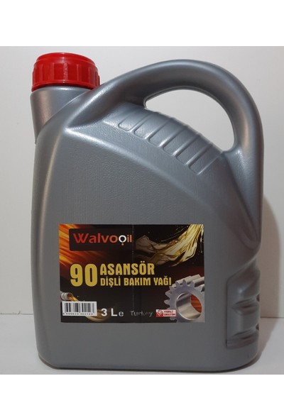 Walvooil 90 Asansör Dişli Bakım Yağı 3 Litre Walvooil 90 Asansör Dişli Bakım Yağı 3 Litre