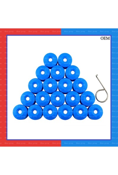 Dkmc Group Volkswagen Touran Bijon Kapağı Takım (Şifreli Mavi) 2015-2020 Arası Araçlara Uyumlu 1K0601173A