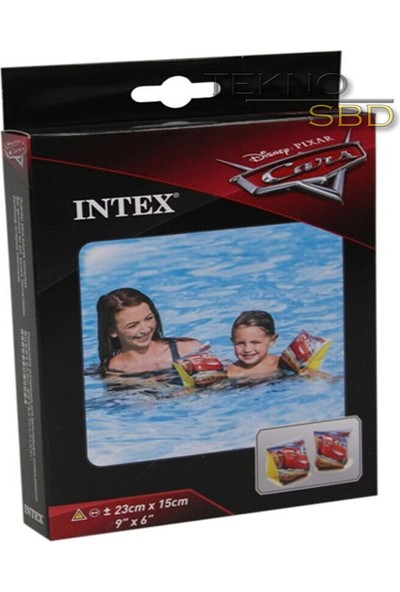 Lisanslı Cars Kolluk 23X13CM Havuz & Deniz Kolluk Şimşek Mcqueen Kolluk