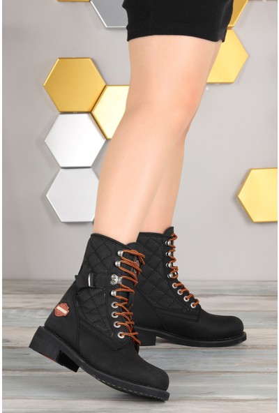 Harley Davidson New Worker Kadın Nubuk Motorcu Bot Ayakkabı Harley Davidson New Worker Kadın Nubuk Motorcu Bot Ayakkabı