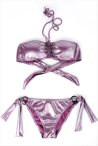 Ayyıldız 1456 Fuşya Kız Çocuk Bikini Takımı