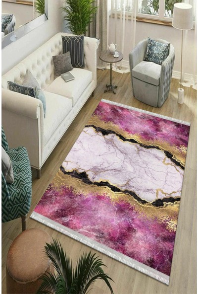 Perla Soft Bambu Kaymaz Tabanlı Modern Yıkanabilir Antibakteriyel Halı ve Yolluk