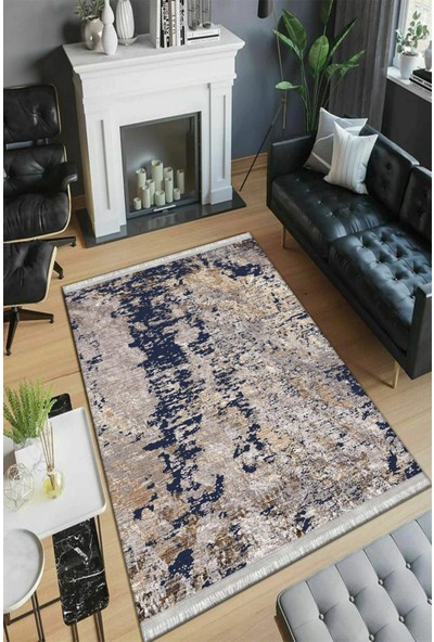 Perla Soft Bambu Kaymaz Tabanlı Modern Yıkanabilir Antibakteriyel Halı ve Yolluk