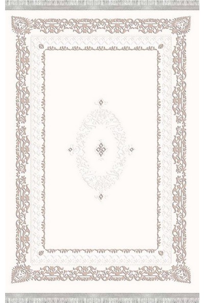 Perla Soft Bambu Kaymaz Tabanlı Modern Yıkanabilir Antibakteriyel Halı ve Yolluk