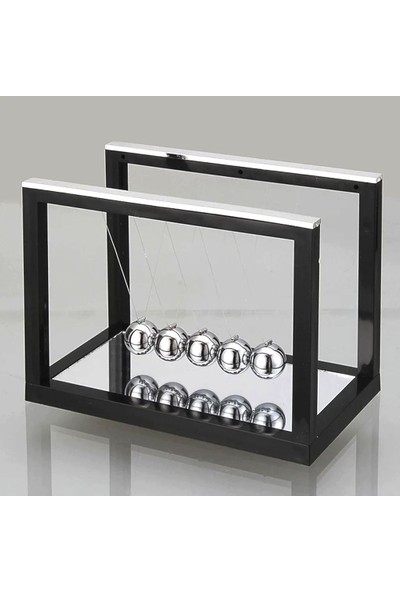 Newton Çelik Bilyeli Balans Topları Ev Ofis Masa Üstü Stres 10X13CM Newton Çelik Bilyeli Balans Topları Ev Ofis Masa Üstü Stres 10X13CM