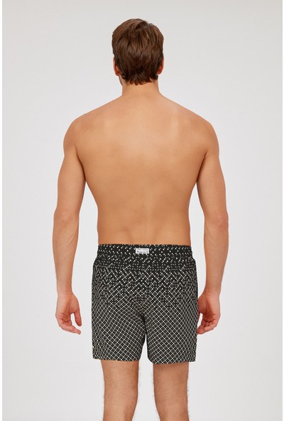 Kom Calarya Cepli Gizli Bağcıklı Deniz Şortu