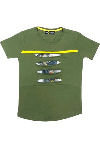 Zuez Kids Erkek Çocuk Bisiklet Yaka Tişört Zuez Kids Erkek Çocuk Bisiklet Yaka Tişört
