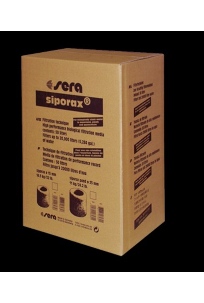 Sera Siporax - 1000 ml Filtre Malzemesi (Kutusuz) File Hediyeli Sera Siporax - 1000 ml Filtre Malzemesi (Kutusuz) File Hediyeli