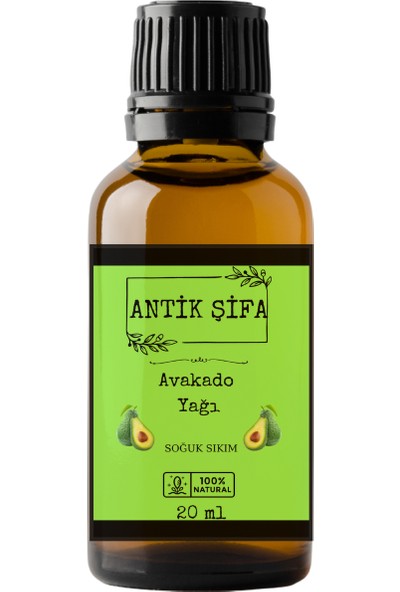 Antik Şifa Avakado Yağı 20 ml