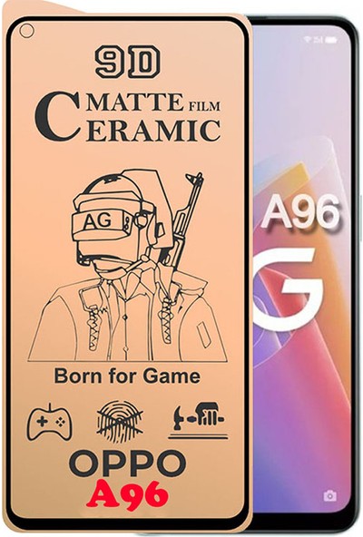 Dexmon Oppo A96 Ekran Koruyucu Mat Seramik Nano Ekranı Tam Kaplayan Esnek Kırılmalara Dayanıklı Dexmon Oppo A96 Ekran Koruyucu Mat Seramik Nano Ekranı Tam Kaplayan Esnek Kırılmalara Dayanıklı