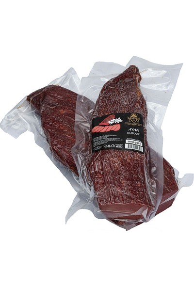 Jr. Ayan Dana Kuru Et (Boşnak Usülü) Baton Vakumlu Paket 1 kg Jr. Ayan Dana Kuru Et (Boşnak Usülü) Baton Vakumlu Paket 1 kg