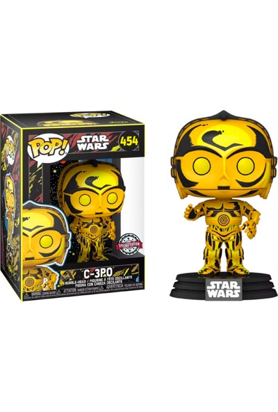 Funko Pop Star Wars Retro C-3po Exclusive Figür Limited Edition Funko Pop Star Wars Retro C-3po Exclusive Figür Limited Edition