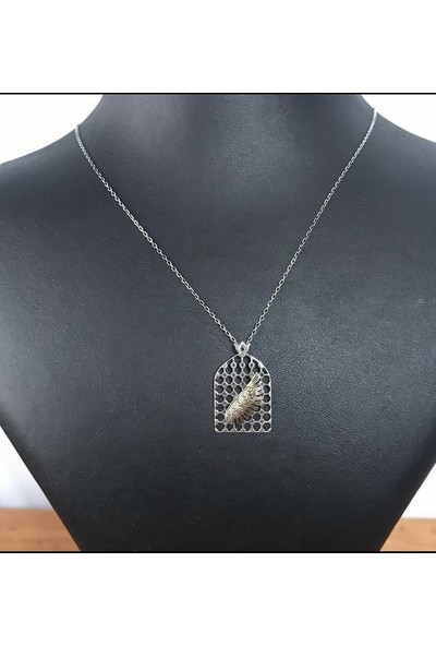 ANKA Gümüş Ikarus Kanadı Kolye