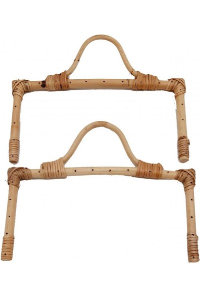 Angel Çanta Aksesuar 29 cm Tutmalı Bambu Sap