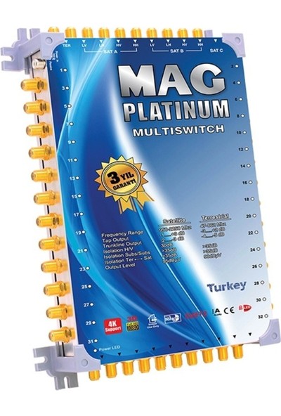 Mag 10*48 Sonlu Uydu Santrali Mag Platınum
