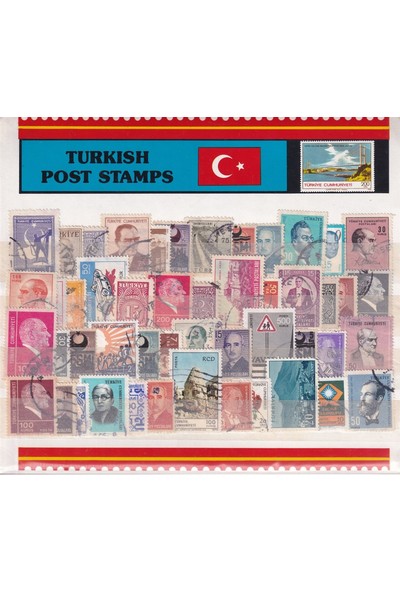 Benim Koleksiyonum 50 Çeşit Damgalı Pul Koleksiyonu Benim Koleksiyonum 50 Çeşit Damgalı Pul Koleksiyonu