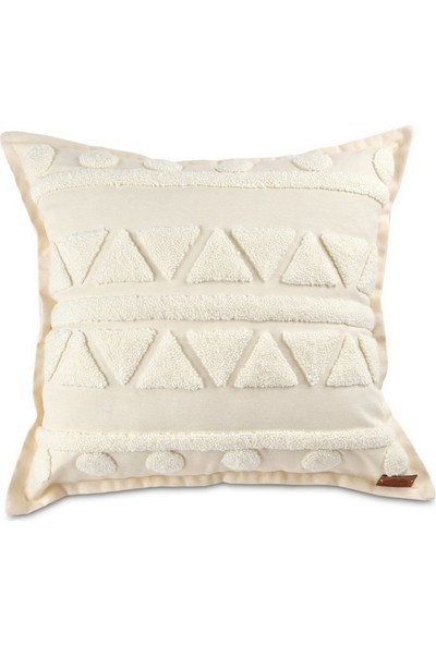 Morocco Krem Dekoratif Yastık 45*45 Morocco Krem Dekoratif Yastık 45*45