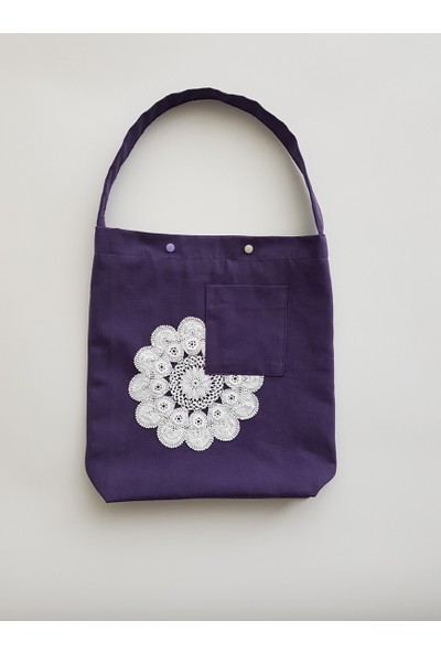 Zehsa Kanvas Çanta Astarlı Dantel ve Cep Detaylı Özel Dikim Zehsa Kanvas Çanta Astarlı Dantel ve Cep Detaylı Özel Dikim
