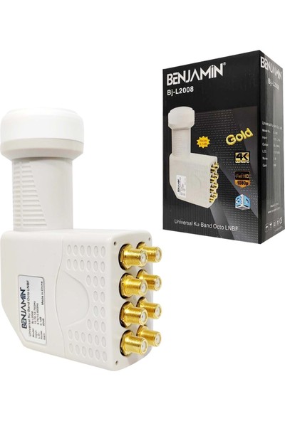 Benjamin Lnb Sekizli Gold 0.1db 3D 4K BJ-L2008 Benjamin Lnb Sekizli Gold 0.1db 3D 4K BJ-L2008