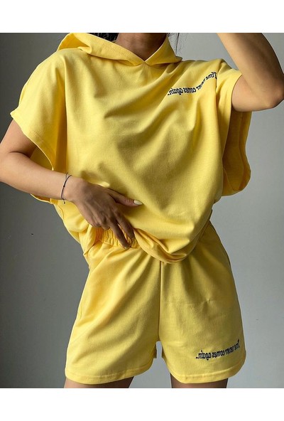 Lova Norve Kısa Kadın Şort Takım