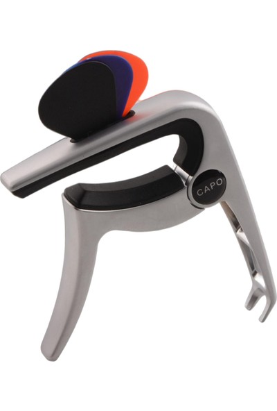 F Fityle Çinko Alaşım Gitar Capo Klasik ile 3 Seçim ile Şık Mandolin Için Şık Mandolin Gümüş (Yurt Dışından) F Fityle Çinko Alaşım Gitar Capo Klasik ile 3 Seçim ile Şık Mandolin Için Şık Mandolin Gümüş (Yurt Dışından)