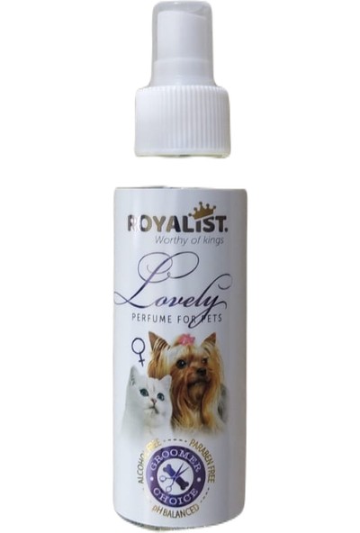 Royalist Kedi ve Köpekler İçin Parfüm - Lovely Serisi 03575 Royalist Kedi ve Köpekler İçin Parfüm - Lovely Serisi 03575