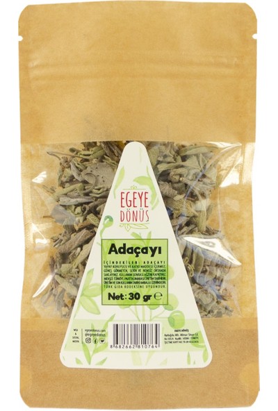Egeye Dönüş Ayıklanmış Sıyırma Tıbbi Adaçayı (Yaprak) - 30 Gr. 1. Kalite (Bitki Çayı - Yüksek Aroma) Egeye Dönüş Ayıklanmış Sıyırma Tıbbi Adaçayı (Yaprak) - 30 Gr. 1. Kalite (Bitki Çayı - Yüksek Aroma)