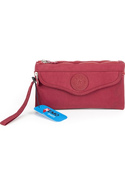 Nemo Bags Kadın Büyük Cüzdan 20X12CM 4 Gözlü Bileklikli ve Askılı 1.30CM Su Geçirmez Nemo Bags Kadın Büyük Cüzdan 20X12CM 4 Gözlü Bileklikli ve Askılı 1.30CM Su Geçirmez