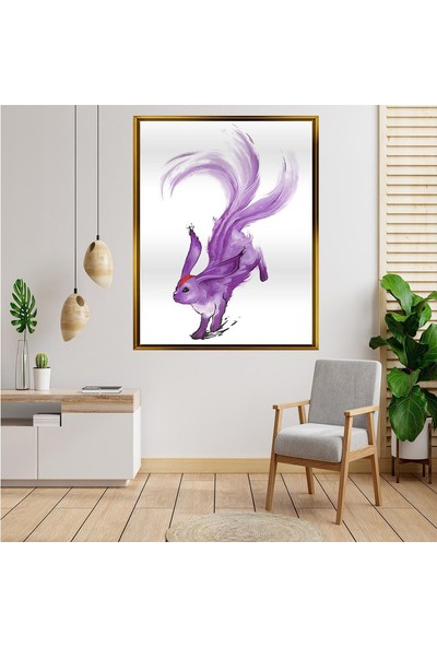 Giyense Altın Çerçeveli Dekoratif Tablo