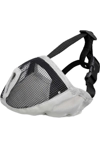 Karlie Trixie Kısa Burunlu Köpek Ağızlığı S-M Kısa Gri