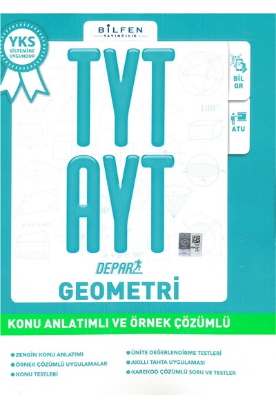 Kişisel Yayınlar Bilfen Yayınları TYT AYT Geometri Depar Konu Anlatımlı ve Örnek Çözümlü Kişisel Yayınlar Bilfen Yayınları TYT AYT Geometri Depar Konu Anlatımlı ve Örnek Çözümlü