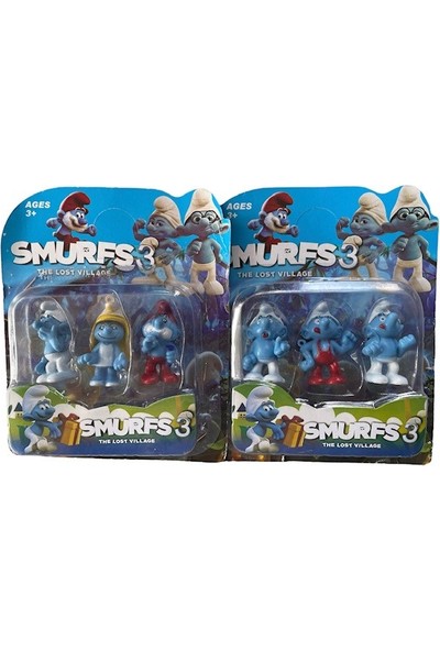 Duru Toys Şirinler Oyuncak 6'lı Karakter Figür Seti Şirinler Oyuncakları Duru Toys Şirinler Oyuncak 6'lı Karakter Figür Seti Şirinler Oyuncakları