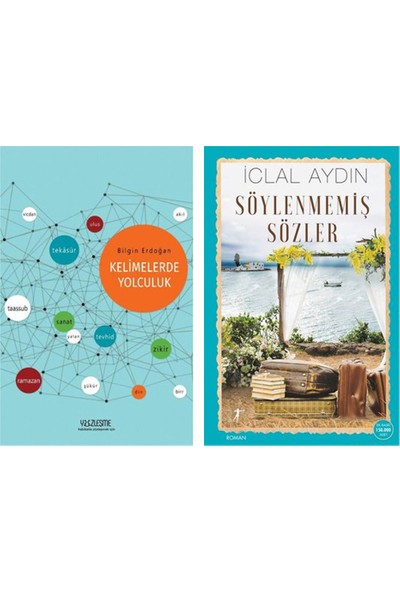Kelimelerde Yolculuk - Söylenmemiş Sözler 2 Kitap Set - Bilgin Erdoğan Kelimelerde Yolculuk - Söylenmemiş Sözler 2 Kitap Set - Bilgin Erdoğan