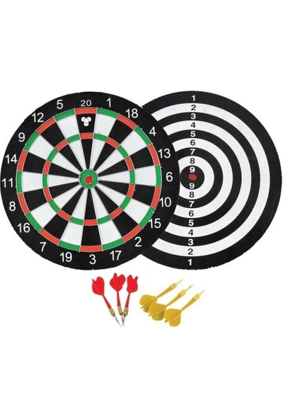 Birlik Oyuncak Dart Seti Çift Taraflı 6 Adet Dart oklu Çift Yönlü Tahta Eğitici Oyun Birlik Oyuncak Dart Seti Çift Taraflı 6 Adet Dart oklu Çift Yönlü Tahta Eğitici Oyun