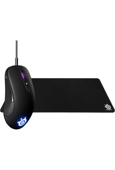Steelseries Sensei Ten Mouse + Qck Xxl Oyun Mousepad Steelseries Sensei Ten Mouse + Qck Xxl Oyun Mousepad