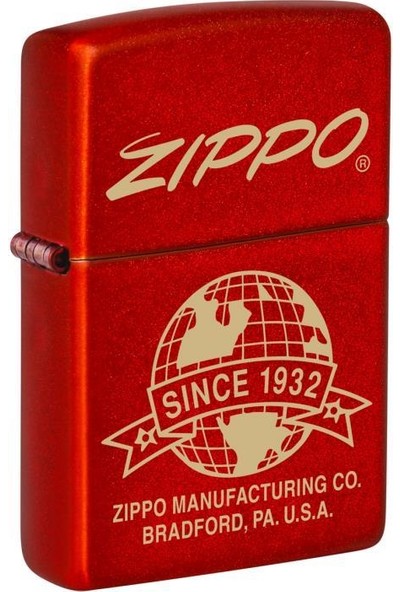 Zippo Çakmak Zippo Globe Design 48150-096767 Zippo Çakmak Zippo Globe Design 48150-096767