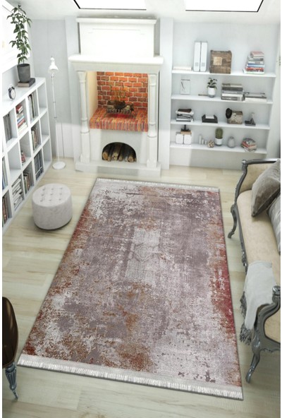 Perla Soft Bambu Kaymaz Tabanlı Modern Yıkanabilir Antibakteriyel Halı ve Yolluk